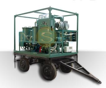China 50Hz Transformer Vacuum Oil Purifier Double Stage High Voltage For Degassing for sale