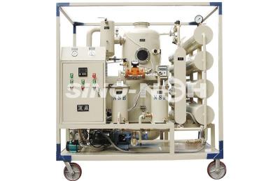 China 3000L / H Vacuum Transformer Oil Purifier Double Stage Dehydration With Explosion Proof for sale