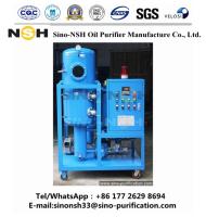 China 1200 liters/hour Precision Filtration Lubrication Oil Filter 600L / H Multifunction Vacuum oil purification plant for sale