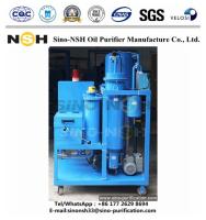 China 1200 liters/hour Precision Filtration Lubrication Oil Filter 600L / H Multifunction Vacuum oil purification plant for sale