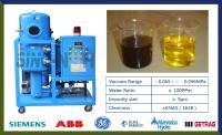 China Efficient Vacuum Lubricating Oil Purifier 35kw 1550mm Carbon Steel for sale