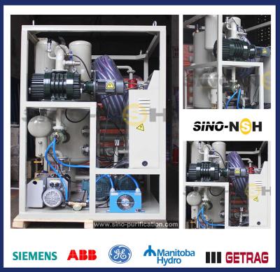 China Small Size Vacuum Transformer Oil Purifier 3000L / H Portable for sale