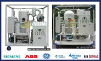 China Movable Vacuum Transformer Oil Purifier 12000LPH Double Stage 50mm for sale