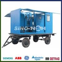 China High Vacuum Transformer Oil Purifier Roadworthy 6000LPH With Enclosure for sale