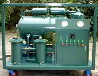 China 11kw 600L/H Vacuum Transformer Oil Purification System With Level Detector Oil Tester SGS for sale