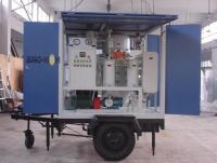 China Vacuum Transformer Oil Filtration Machine 3000L/H  Dehydration Plant 192Kw for sale