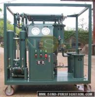 China Single-Stage Vacuum Transformer Oil Purifier, small capacity insulation oil purifier, 600 liters/hour for sale