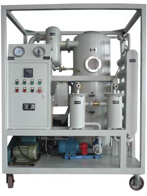 China Multi Function High Oil Filtration Systems , Filling Dehydration Vacuum Oil Filter Machine for sale