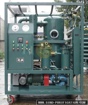 China Shelf Covering Vacuum Oil Purifier Mobile Type With Trailer Custom Color for sale