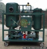 China Custom Color Turbine Oil Filtration Machine Fixing Type With Four Wheels for sale