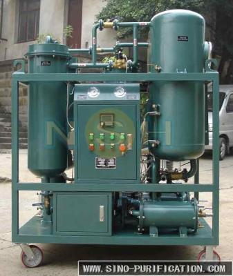 China 600LPH-18000LPH Turbine Oil Purifier 380V/3P/50Hz Custom Color Low Power Consumption for sale