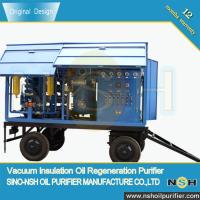 China Double-Stage Transformer Oil Filtration System Dielectric Strength Recovery Insulating Fluid Treatment for sale