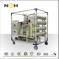 China Insulating Oil Purifying Machine , Physical Chemical Methods Oil Treatment Machine for sale