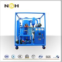 China High Vacuum Transformer Oil Purifier Dehydration With Roots Fixing Type With Four Wheels for sale