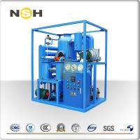 China Roots Vacuum Transformer Oil Purifier Four-Wheel Fixing Type Dehydration Degassing System for sale