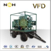 China 600~18000 LPH Transformer Oil Purifier , Trailers Mounted Oil Filter Unit for sale