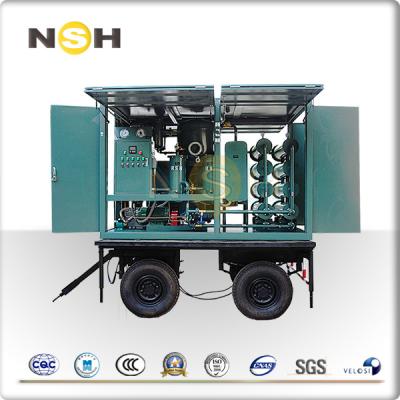 China Ultra-High Voltage Insulation Oil Purifier 600-18000LPH Transformer Oil Treatment Plant System for sale