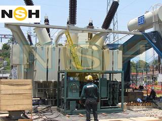 China Insulation Oil Filtration Equipment Vacuum Transformer Purification Plant Dielectric Fluid System for sale
