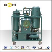 China Reusing Turbine Oil Purifier Demulsification 380V/3P/50Hz Shelf Covering for sale