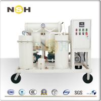 China High Effective Turbine Oil Purifier Double Stage Coalescing Dehydration for sale