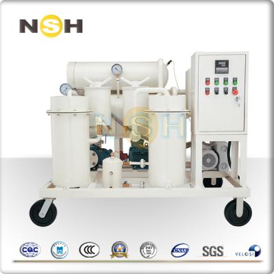 China High Effective Turbine Oil Purifier Double Stage Coalescing Dehydration for sale
