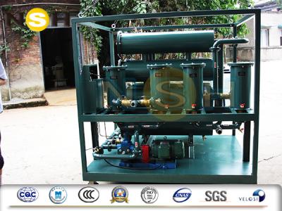 China Acid Removal Transformer Oil Filtration And Dehydration Plant Mobile Type With Trailer 380V/3P/50Hz for sale