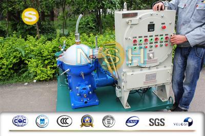 China Heavy Fuel Centrifugal Filtration Equipment , Waste Oil Centrifugal Separator Machine for sale