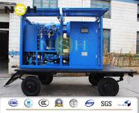 China Phosphate Ester Fluids Vacuum Oil Purification Machine Stainless Steel for sale