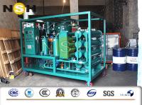 China Double Stage Transformer Oil Purifier 380V / 3P / 50Hz Carbon Steel Structure for sale