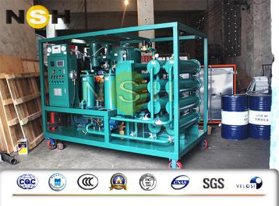 China Double Stage Transformer Oil Purifier 380V / 3P / 50Hz Carbon Steel Structure for sale