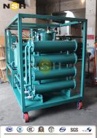 China Discharging Type Transformer Oil Purifier 3000 - 9000 L/H Remove Impurities for sale