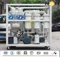 China Transmission Lube Oil Purification System , Dehydration Multi Stage Lube Oil Purifier for sale