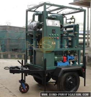 China Advanced 1800LPH Double-Stage Vacuum Insulation Oil Purifier Green Transformer Fluid Filtering for sale