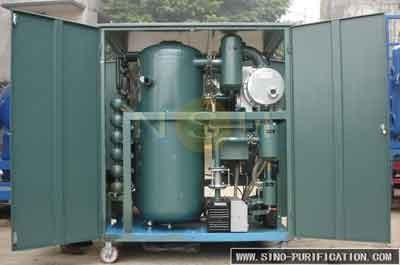 China VFD-Series Double-Stage Vacuum Insulation Oil Purifier 3000LPH Transformer Fluid Treatment System for sale