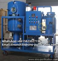 China Vacuum Turbine Oil Purifier 1200-18000 Liter/Hour Dehydration, Degassing, Impurities-removal equipment Customized solutions are acceptable for sale