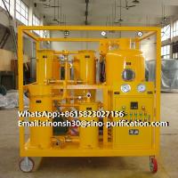 China Multi-Functional Vacuum Lubrication Oil Purifier Lube Filter Plant For Hydraulic Oil 600-12000 Liter/Hour Easy Handling And Maintenance Customized Solutions Are Acceptable Various Sizes Are Tailorable for sale