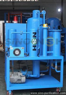 China Small capacity full-function lubricating oil vacuum purifier 600L/H for sale