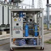 China 6000 liters/ hour Double-Stage Transformer Oil Purification Machine Oil cleaning equipment with steel cover for sale