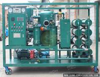 China 75KV BDV 3 PPM Moisture Content Vacuum Oil Purifier Transformer Oil Regeneration Machine for sale