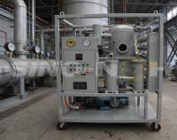 China Double Stage Vacuum Transformer Oil Purifier Dehydration Degassing Impurity Removal 6000L/H 100 C for sale
