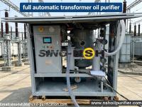 China Double-stage Automatic 6000 liters/hour Transformer oil purification filtration plant, Transformer maintenance service for sale