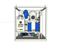 China Double Stages Vacuum Transformer Oil Purifier Stainless Steel Material 40KW - 135KW for sale