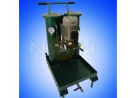 China Two Stage Portable Oil Purifier For Lube Oil Purification / Cleaning ISO / CE for sale