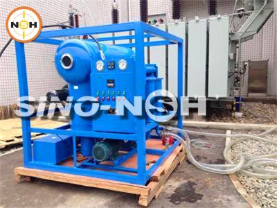 China Explosion Proof Type Transformer Oil Filtration Machine 1800 - 18000 Liters / Hour Flow Rate for sale