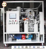 China Automatic Double Stage Transformer Oil Filtration Machine With PLC Control Fully Touch Screen for sale