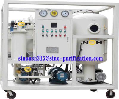 China Multifunctional Lubricating Oil Purifier Oil Filtration Machine For Lube Oil for sale