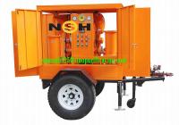 China Vacuum Oil Purifier Lube Oil Purifier System For Filtering Dehydration Lubricant Oil for sale