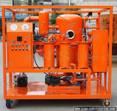 China Impurities-Removal Double-Stage Three-Phase Insulation Oil Purifier Transformer Fluid Filtration System for sale