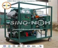 China Sino-NSH VFD-Series Vacuum Insulation Oil Purifier Transformer Fluid Dehydration Treatment System for sale