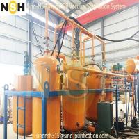 China Waste Vacuum Distillation Lubricating Oil Filter Degassing for sale